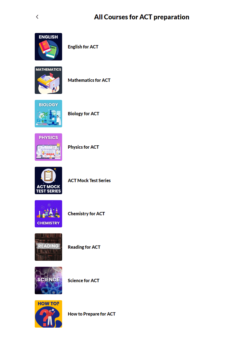 Bible ACT: 8 Steps to Clear the ACT Exam - English for ACT PDF Download