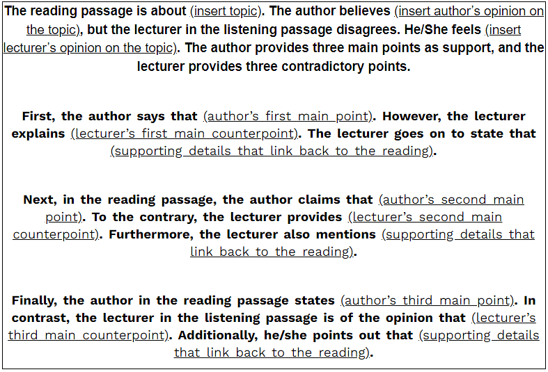 Techniques to Ace Integrated Writing Task - Writing for TOEFL PDF Download