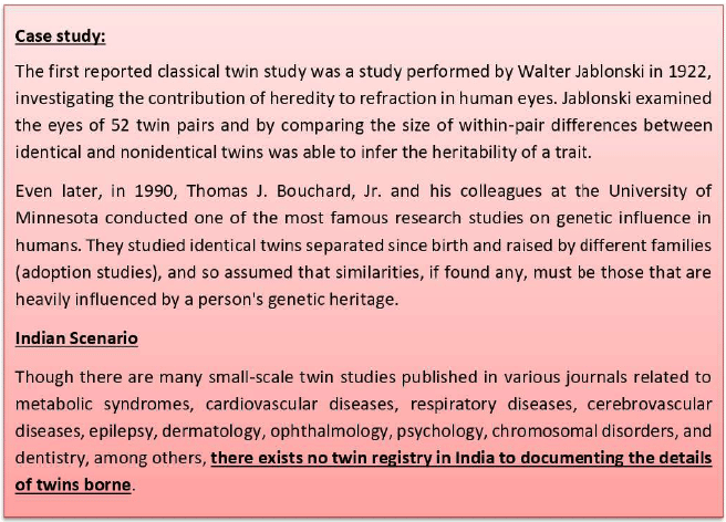 Co-Twin Method - Notes | Study Anthropology for UPSC Optional - UPSC