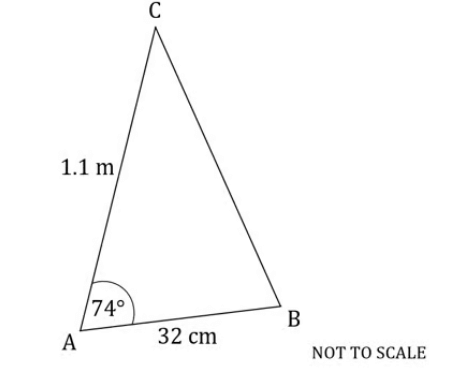 Area of a Triangle - Mathematics for GCSE/IGCSE - Year 11 PDF Download