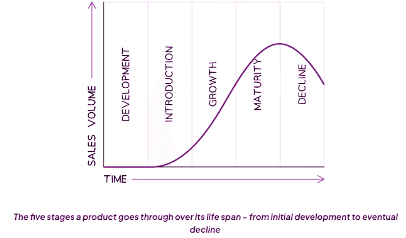 Product: The Product Life Cycle - Business Studies for GCSE/IGCSE ...