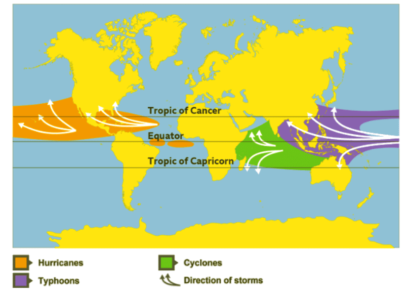 The Formation of Tropical Storms - Year 7 PDF Download