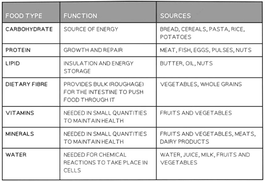 Diet and Deficiencies - Biology for GCSE/IGCSE - Year 11 PDF Download