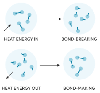 Enthalpy Change in Bond Breaking and Bond Making - Chemistry for Grade ...