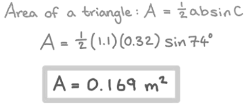 Area of a Triangle - Mathematics for GCSE/IGCSE - Year 11 PDF Download