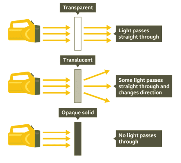 Ray Diagrams and Light Transmission - Year 7 PDF Download