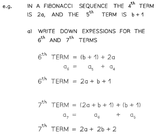 Types of Sequences - Mathematics for GCSE/IGCSE - Year 11 PDF Download