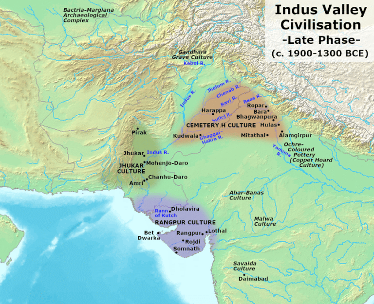 History & Discovery: Indus Valley Civilization - Notes | Study History ...