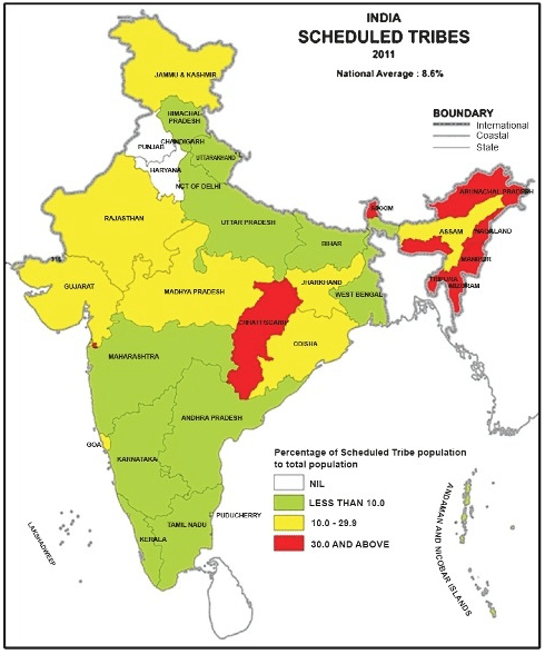 Tribal Integration in India - Notes | Study Post Independence History ...