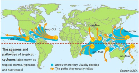Tropical Cyclones - (Part - 2) - Additional Study Material for UPSC PDF ...