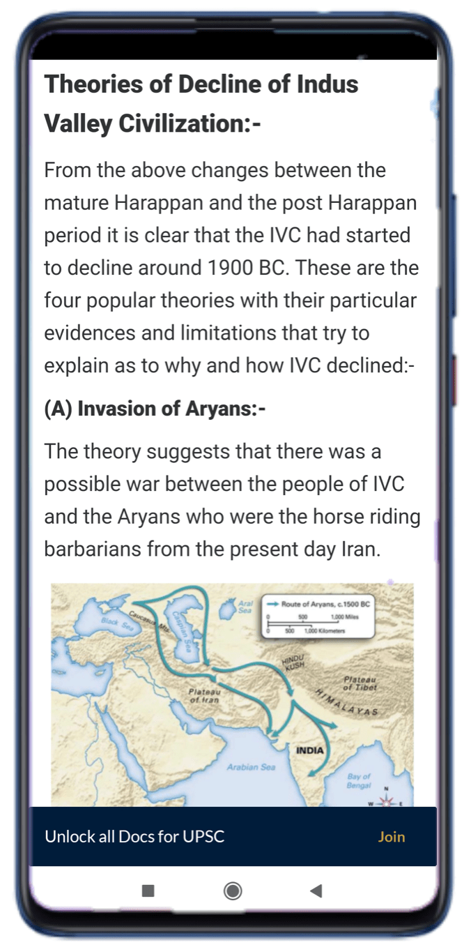 Guide: Overview of Indus Valley Civilization (IVC) - UPSC PDF Download