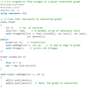 Bridges in a graph - Algorithms - Computer Science Engineering (CSE ...