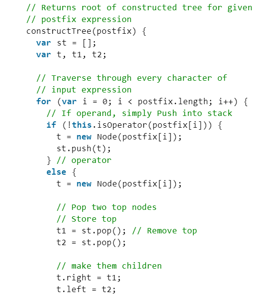 Expression Tree - Programming and Data Structures - Computer Science Engineering (CSE) PDF Download
