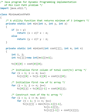 Min Cost Path - Algorithms - Computer Science Engineering (CSE) PDF ...