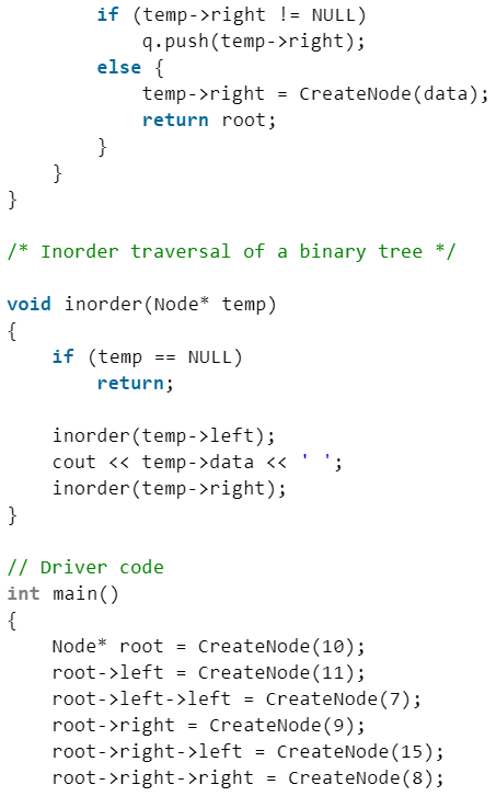 Insertion And Deletion In Binary Tree Programming And Data Structures Computer Science