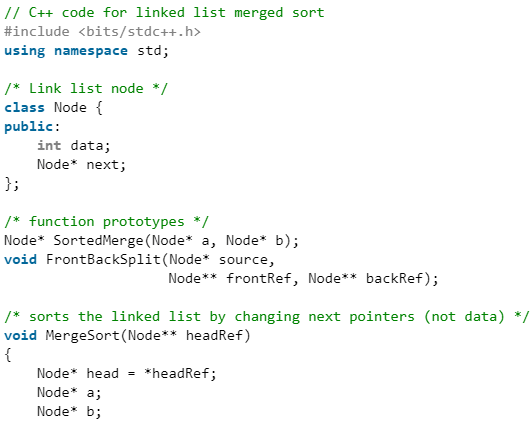 Merge Sort Algorithms Computer Science Engineering Cse Pdf Download 1912