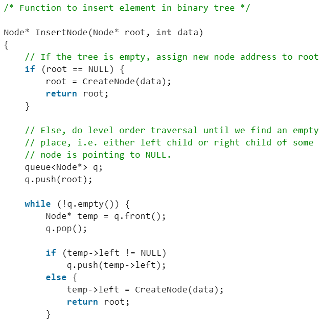 Insertion And Deletion In Binary Tree Programming And Data Structures Computer Science