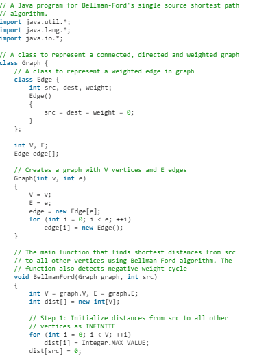Bellman Ford Algorithm Algorithms Computer Science Engineering Cse Pdf Download