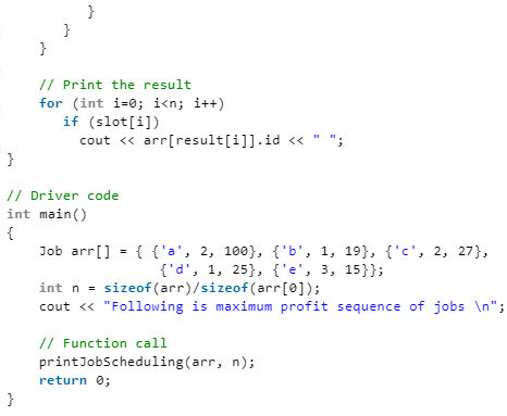 Job Sequencing Problem - Algorithms - Computer Science Engineering (CSE ...