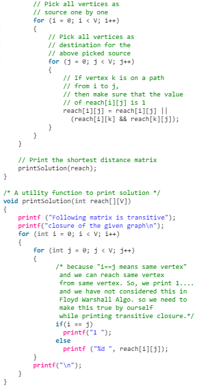 Transitive Closure Of A Graph Algorithms Computer Science Engineering Cse Pdf Download