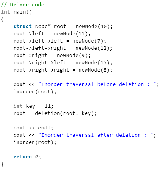 Insertion And Deletion In Binary Tree Programming And Data Structures Computer Science