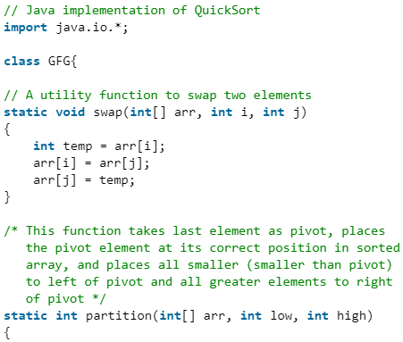 Quick Sort - Algorithms - Computer Science Engineering (CSE) PDF Download