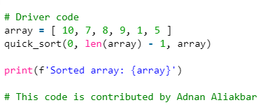 Quick Sort - Algorithms - Computer Science Engineering (CSE) PDF Download