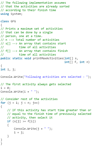 Activity Selection Problem - Algorithms - Computer Science Engineering (CSE) PDF Download