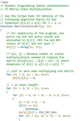 Matrix Chain Multiplication - Algorithms - Computer Science Engineering ...