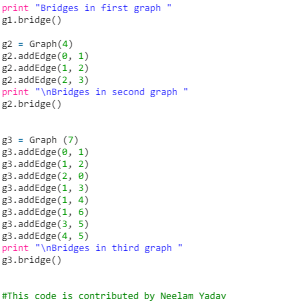 Bridges in a graph - Algorithms - Computer Science Engineering (CSE ...