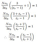 Expression for Internal field in the Case of Liquids and Solids (One ...