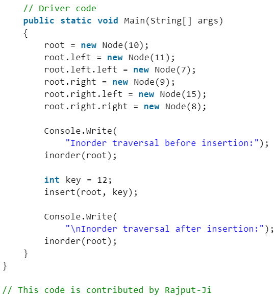 Insertion And Deletion In Binary Tree Programming And Data Structures Computer Science