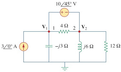 Node and Supernode for AC Circuits - Electrical Engineering SSC JE ...