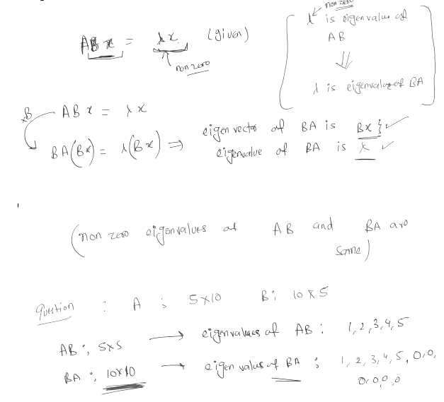 Previous Year Questions: Linear Algebra - Engineering Mathematics for ...