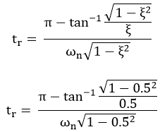 Time Response of Second Order System - Control Systems - Electrical ...