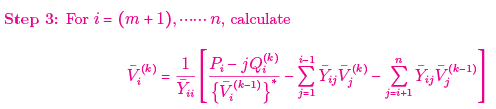 Basic Power Flow Equations and Gauss Seidel Load Flow Technique ...