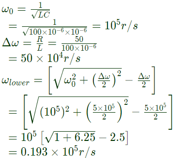 Previous Year Questions- Resonance and Locus Diagrams - Network Theory ...