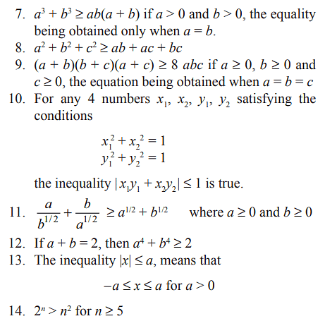 Overview: Inequalities - Quantitative Aptitude (Quant) - CAT PDF Download