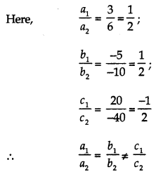 Pair of Linear Equations in Two Variables Class 10 Worksheet Maths ...