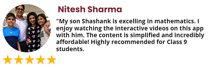 What Parents Say About EduRev Infinity Package for Class 9 PDF Download