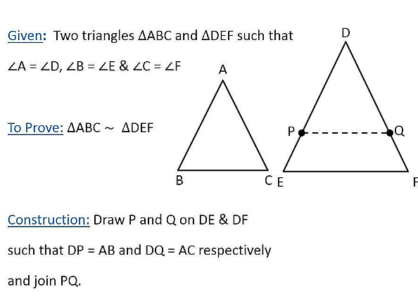 Triangles Class 10 Notes Maths Chapter 6 Free PDF