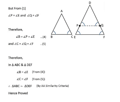Triangles Class 10 Notes Maths Chapter 6 Free PDF