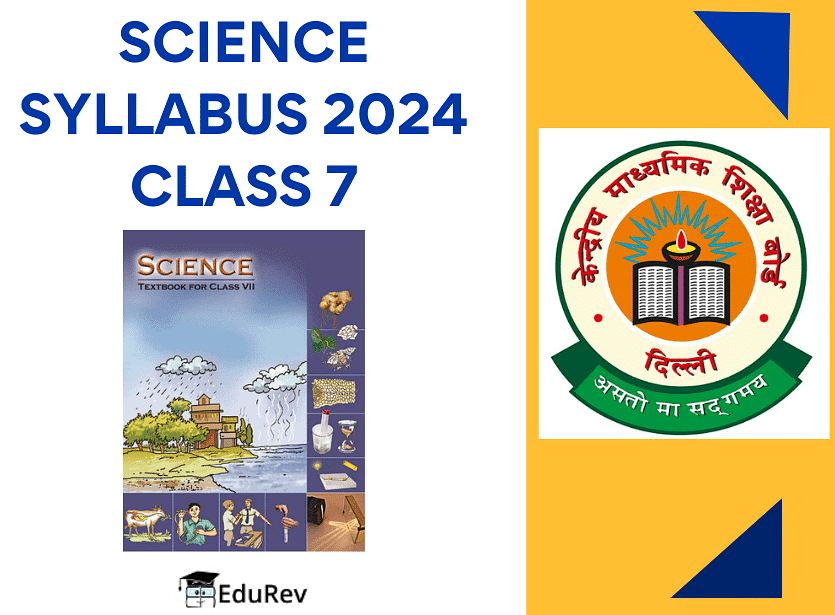 Syllabus: Science for Class 7 - Science Class 7 PDF Download
