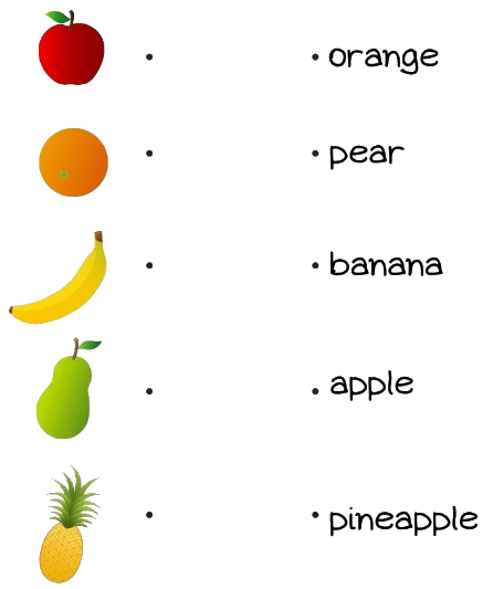 Worksheet Solutions: Fruits and Vegetables - 2 - LKG PDF Download