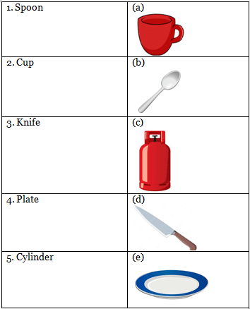 Worksheet Solutions: Kitchen - EVS for LKG PDF Download