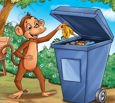 The Smart Monkey - 1 Class 2 Worksheet English