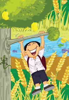 Between Home and School - 2 Class 2 Worksheet English