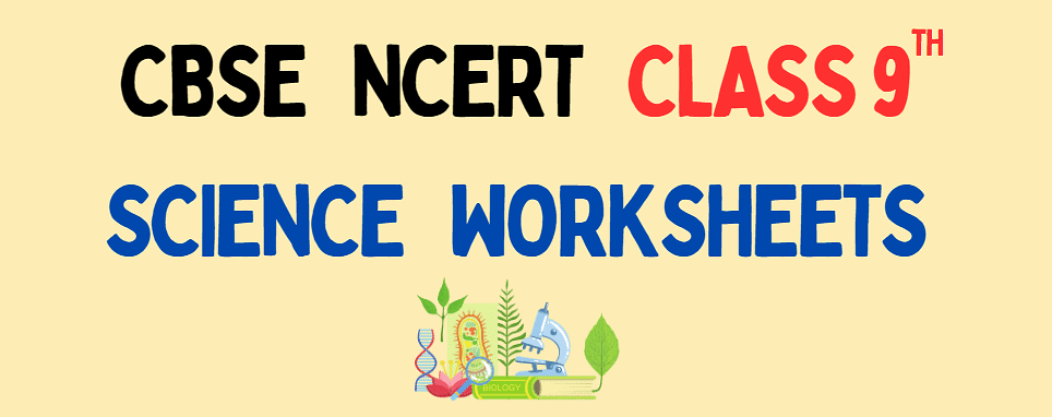 The Fundamental Unit of Life Class 9 Worksheet Science Chapter 5