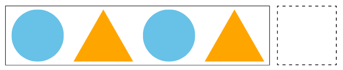 Patterns and Symmetry - 1 Class 4 Worksheet Maths