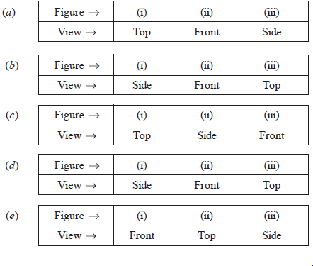 NCERT Solutions for Class 8 Maths - Visualising Solid Shapes - 1